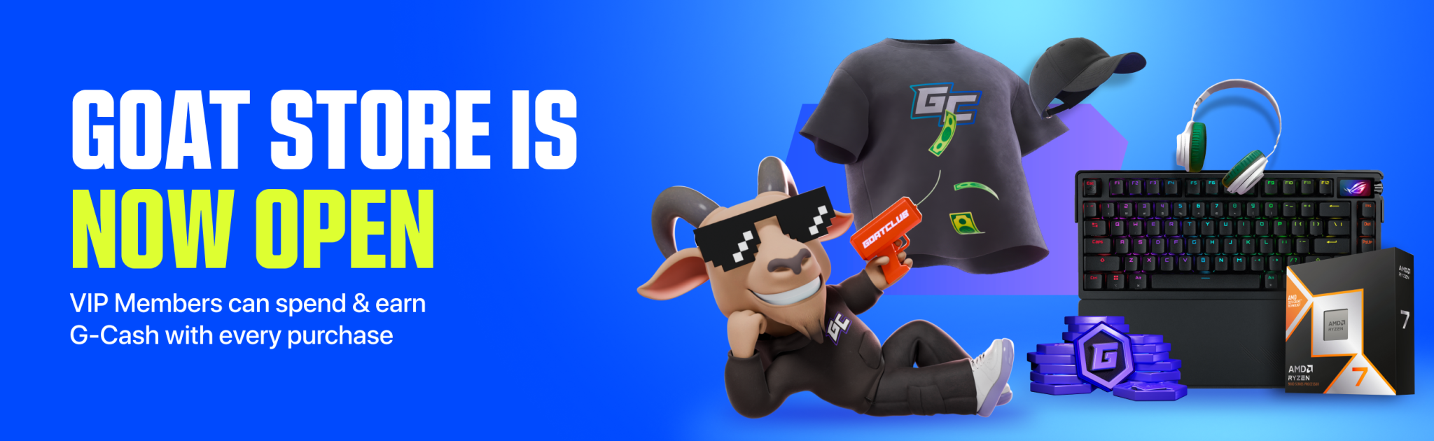 Goat Club | Australia's Best Gaming Rewards Club